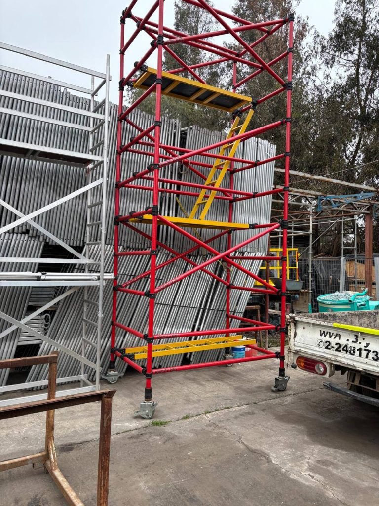 Andamio dieléctrico de Fibra de vidrio - Torre 6+1